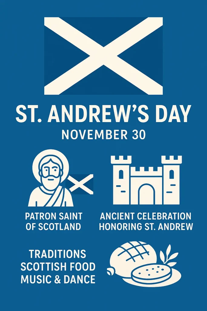 ST ANDREW'S DAY 2025: A public holiday in Scotland